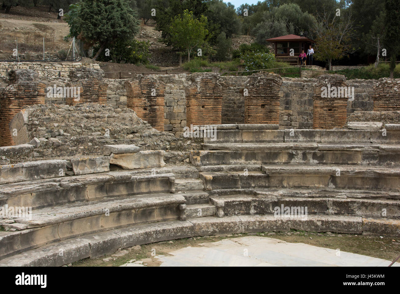 Gortyn was an ancient city in central Crete built from neolithic time ...