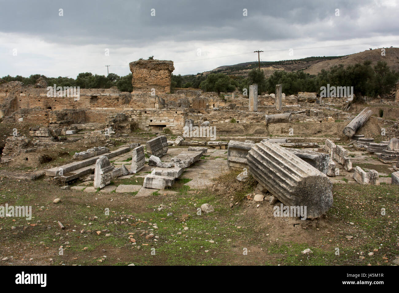 Gortyn was an ancient city in central Crete built from neolithic time ...