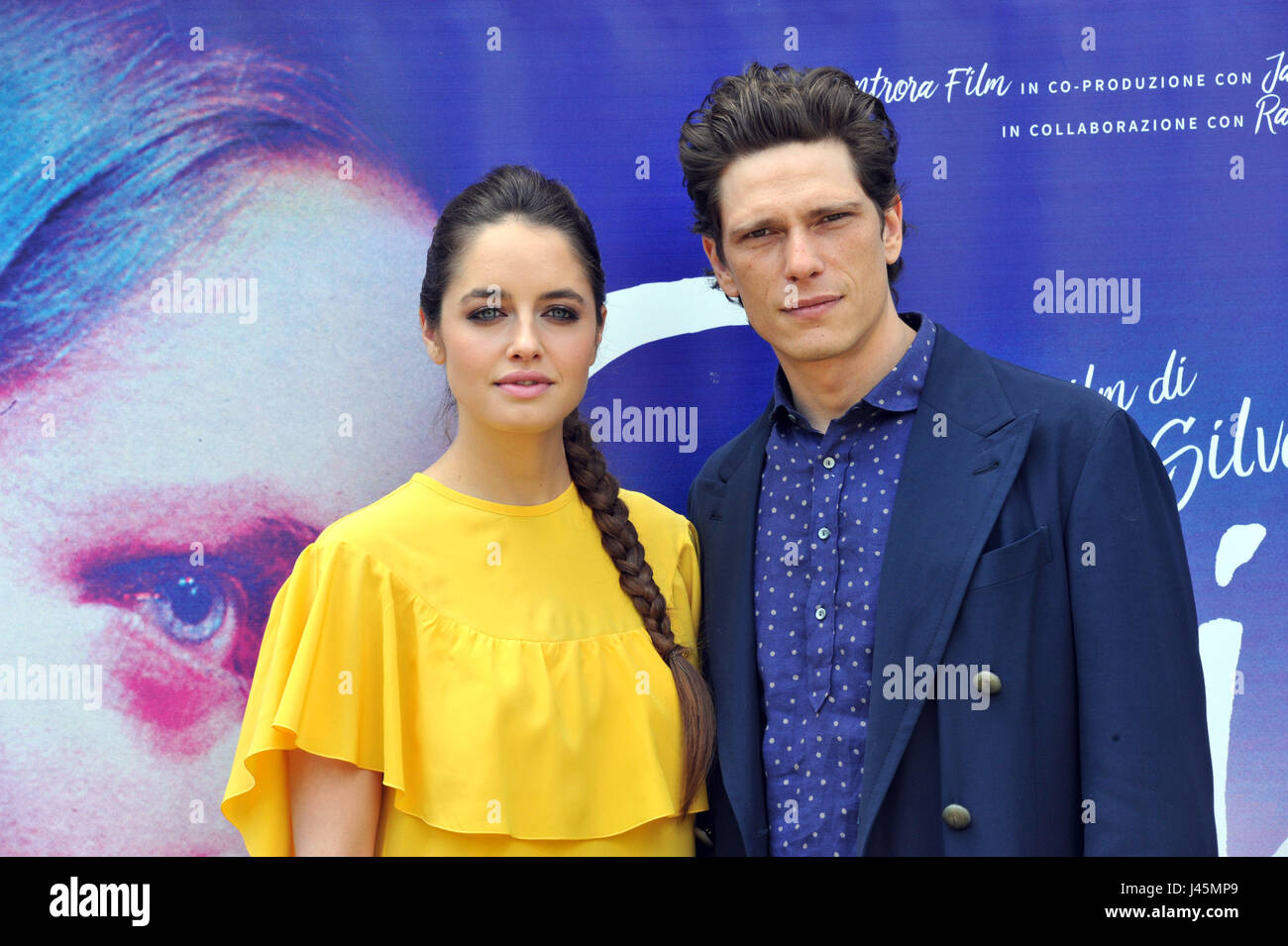 Roma, Photocall "2 Nights " . Pictured : Matilde Gioli, Matteo Martari ...