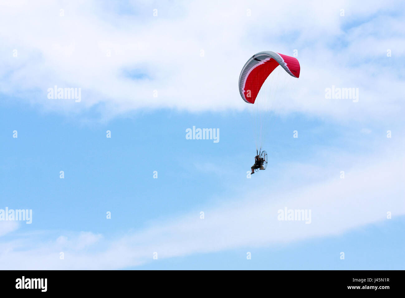 paragliding competition in Danang Vietnam Stock Photo - Alamy