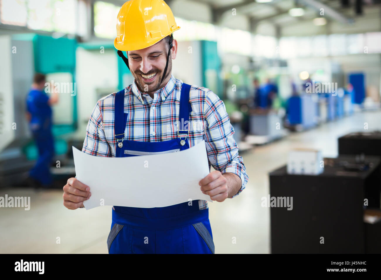 Factory industry operator hi-res stock photography and images - Alamy