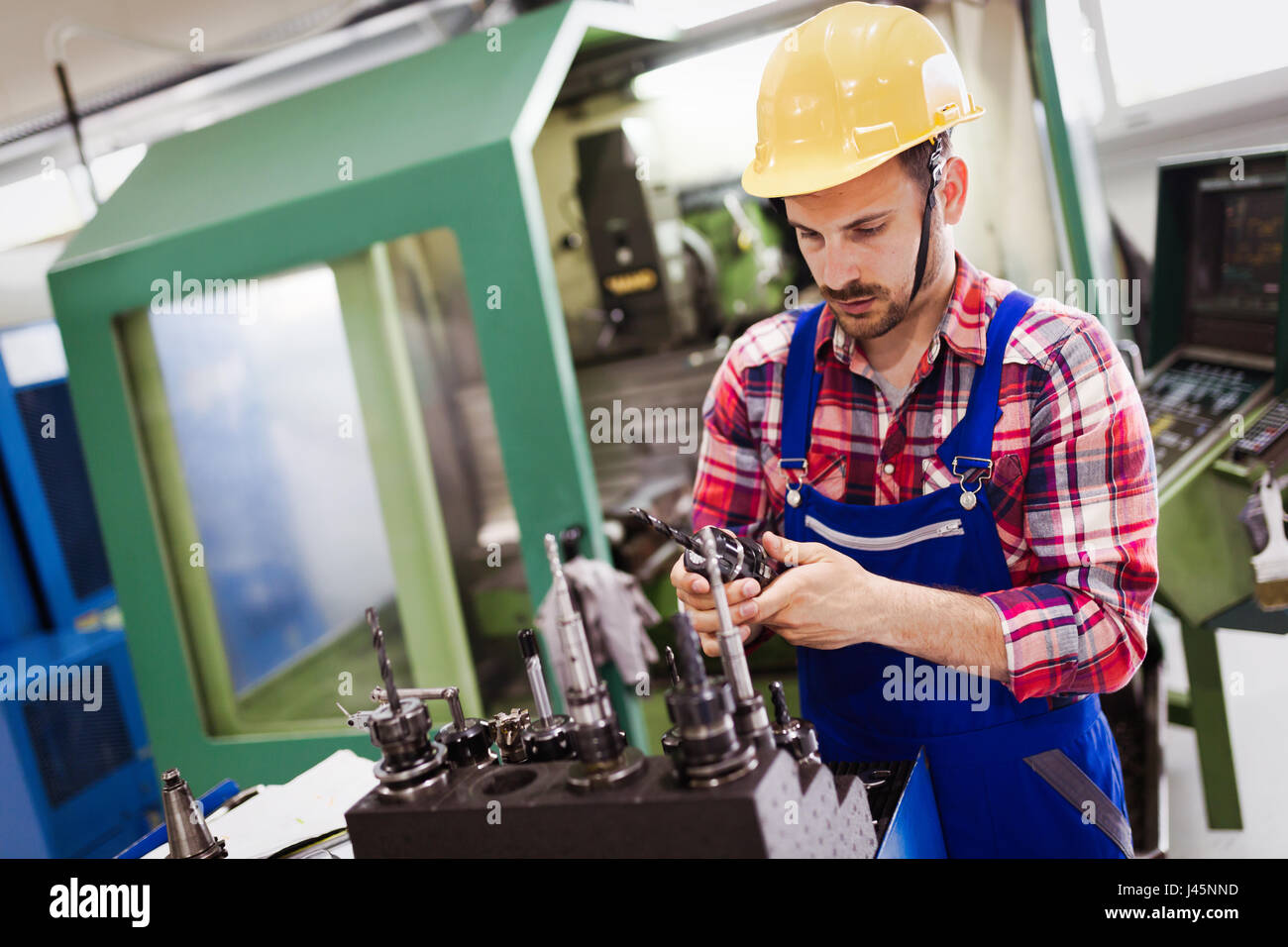 Factory industry operator hi-res stock photography and images - Alamy