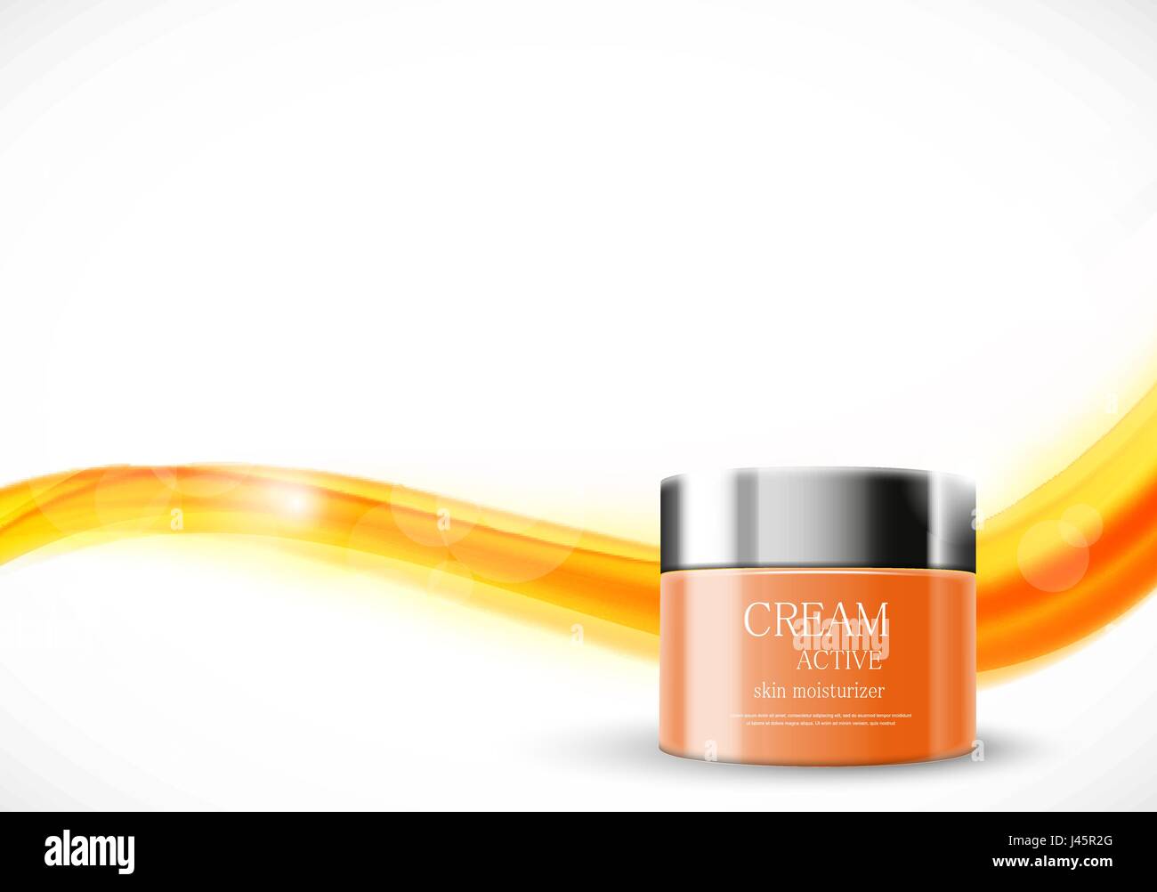 Skin moisturizer cosmetic design template Stock Vector Image & Art - Alamy