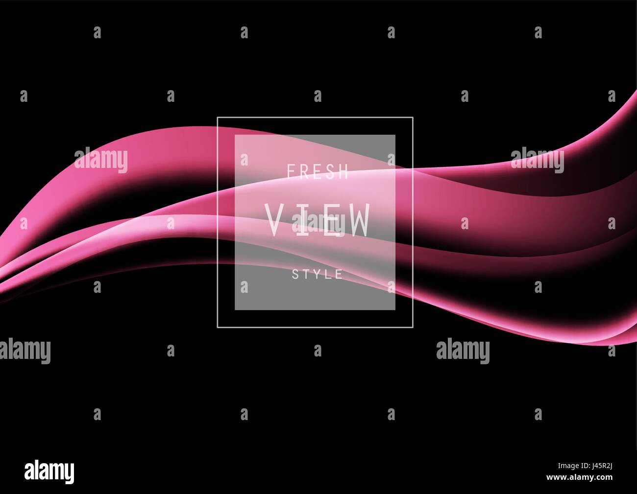 Abstract dark smooth design template Stock Vector Image & Art - Alamy