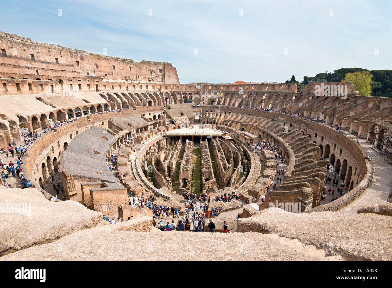 Colosseum interior aerial hi-res stock photography and images - Alamy