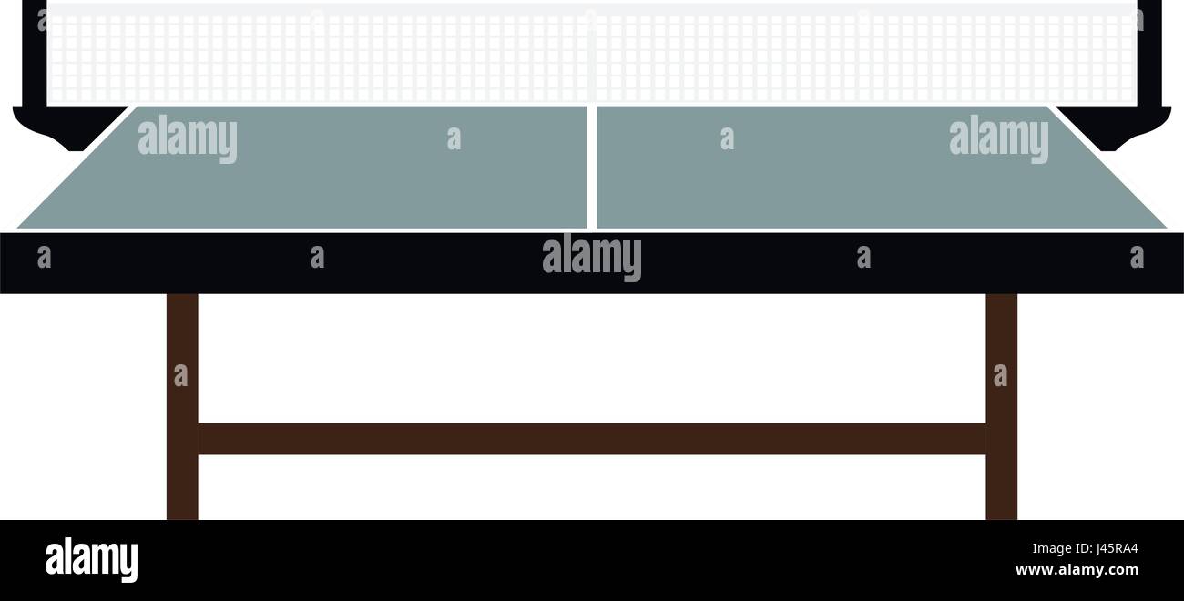Isolated ping pong table Stock Vector Image & Art - Alamy