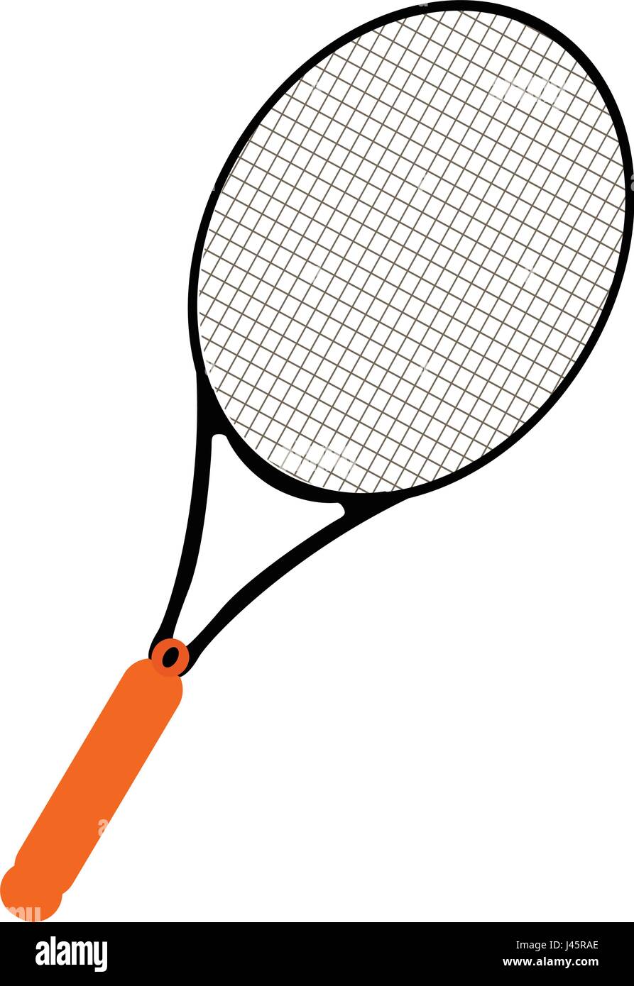 isolated tennis racket Stock Vector Image & Art - Alamy