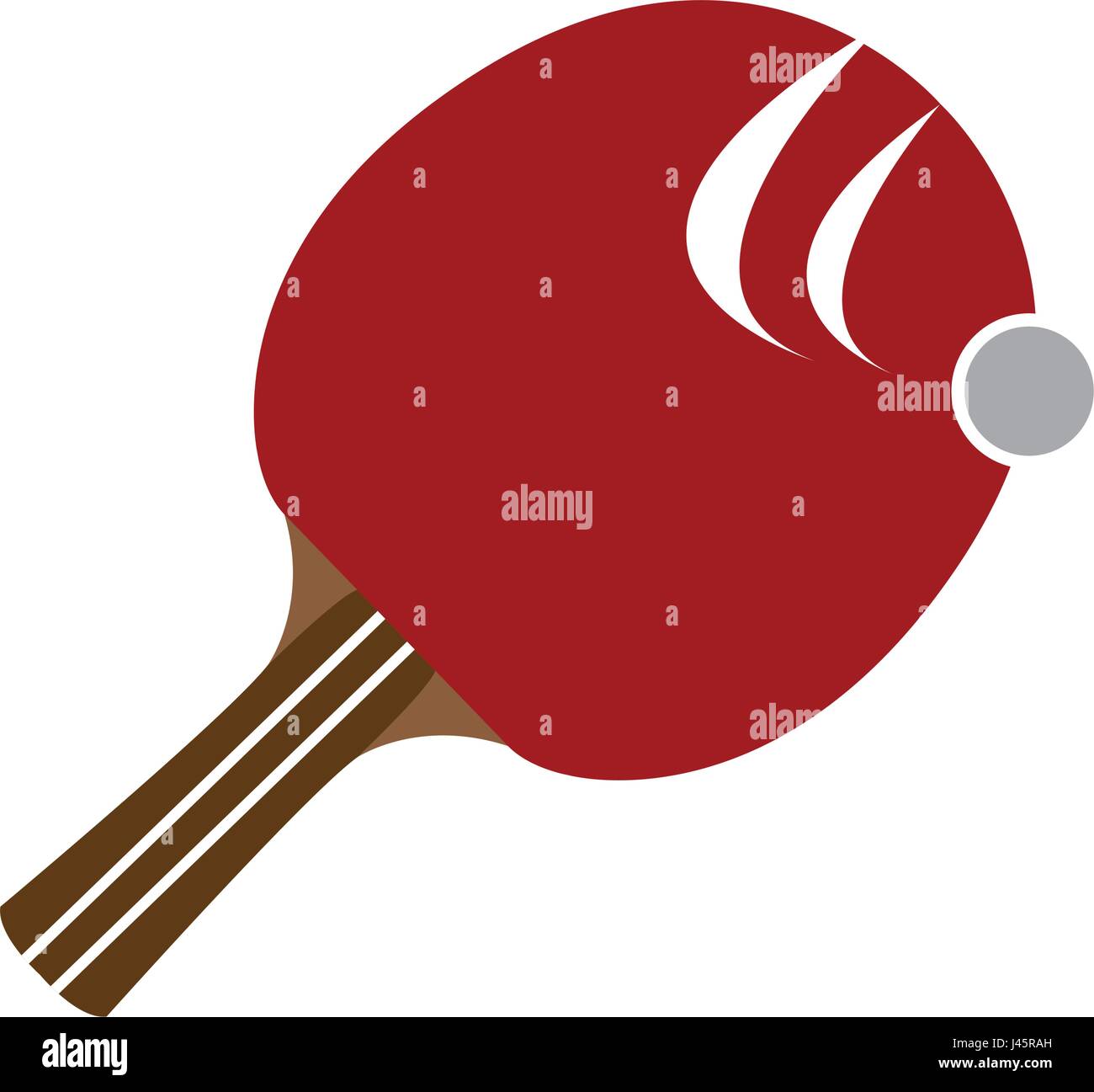 Isolated ping pong racket Stock Vector Image & Art - Alamy