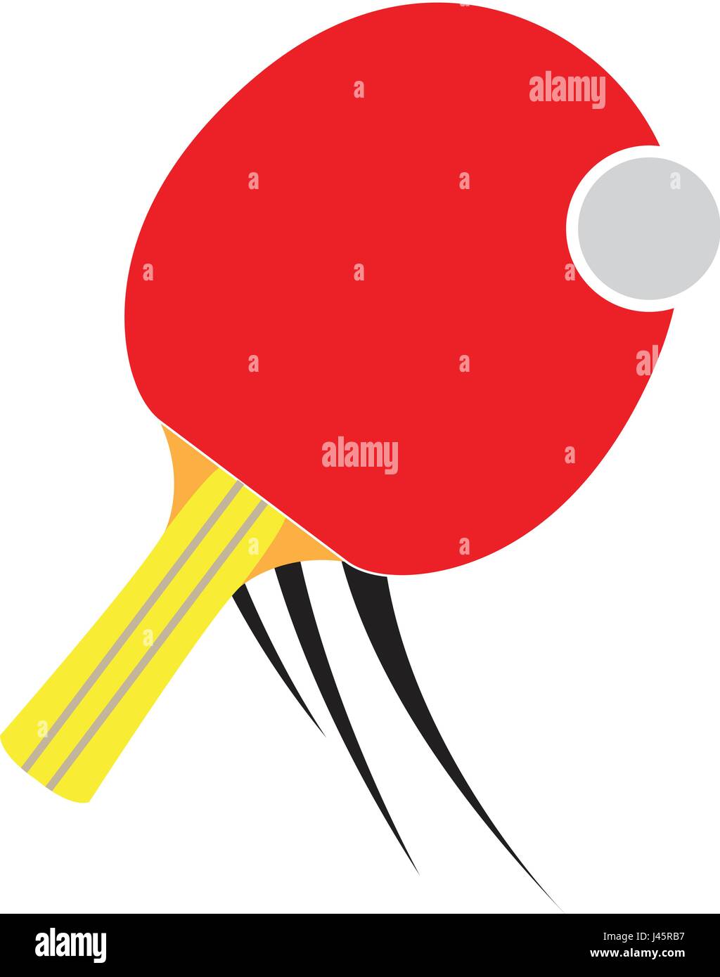 Isolated ping pong racket Stock Vector Image & Art - Alamy