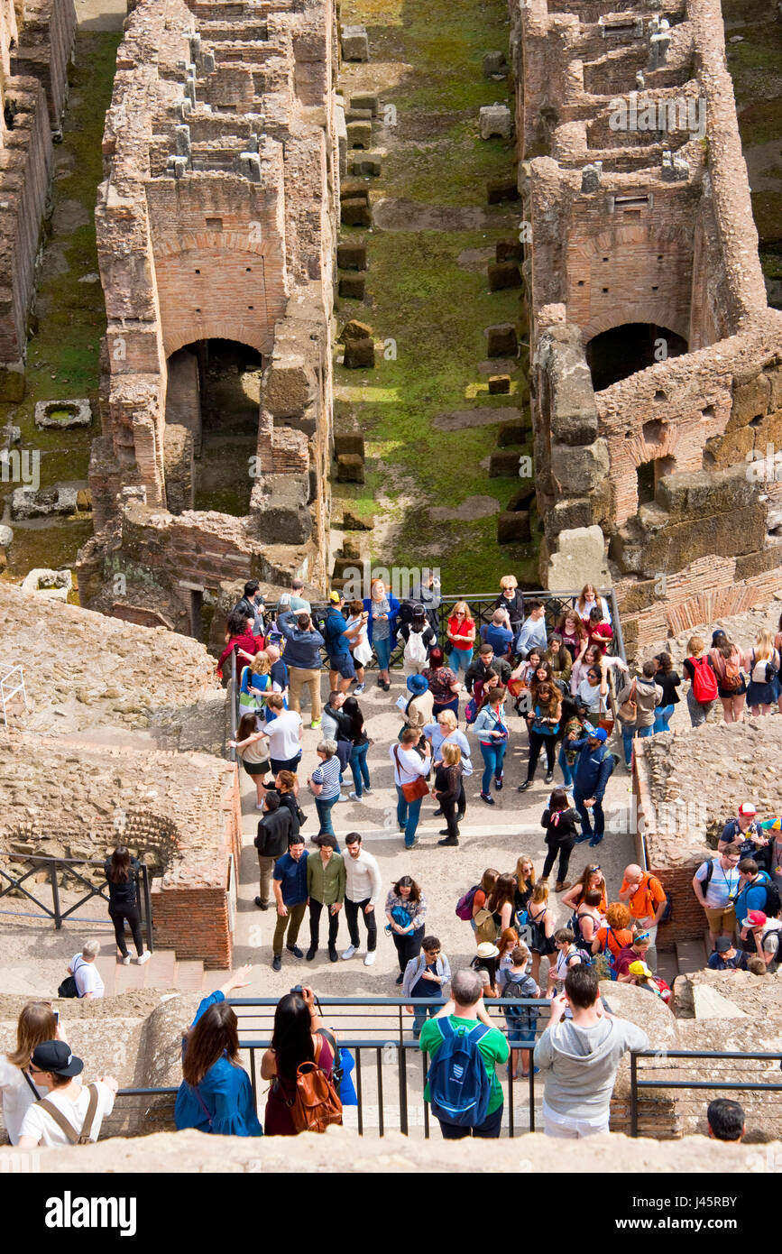 Aerial view of the colosseum hi-res stock photography and images - Alamy
