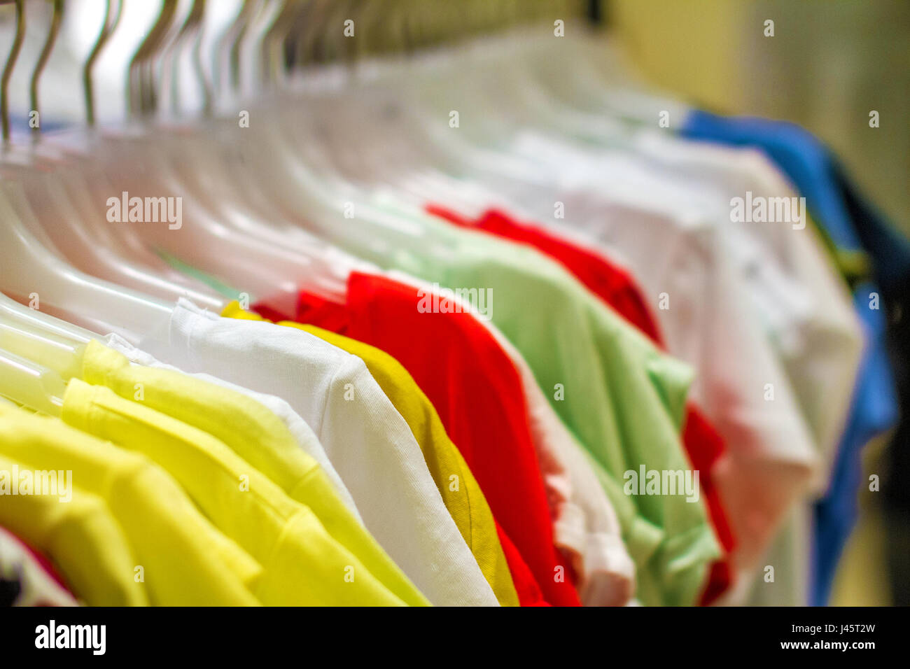 Shirt hanging on hook hi-res stock photography and images - Alamy