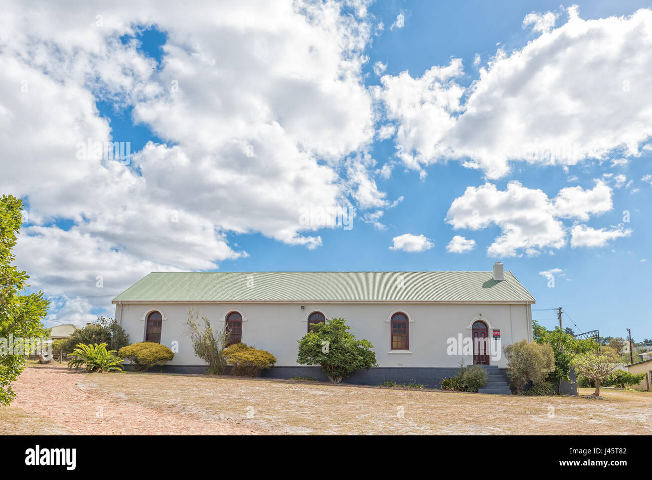 BOTRIVIER, SOUTH AFRICA - MARCH 27, 2017: The Dutch Reformed Church in ...