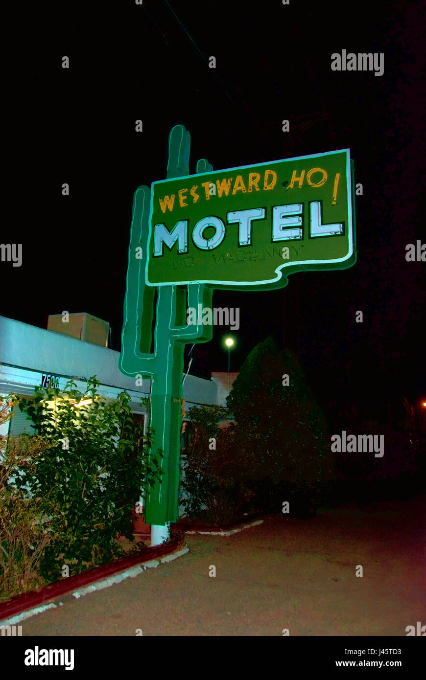 Westward Ho Motel Stock Photo - Alamy