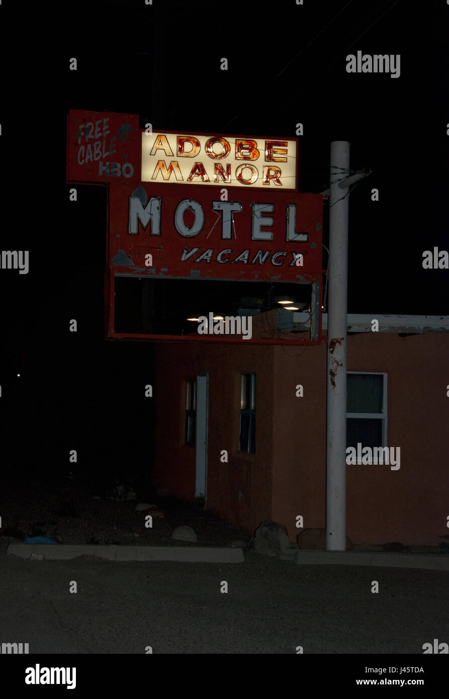 Adobe manor motel hi-res stock photography and images - Alamy