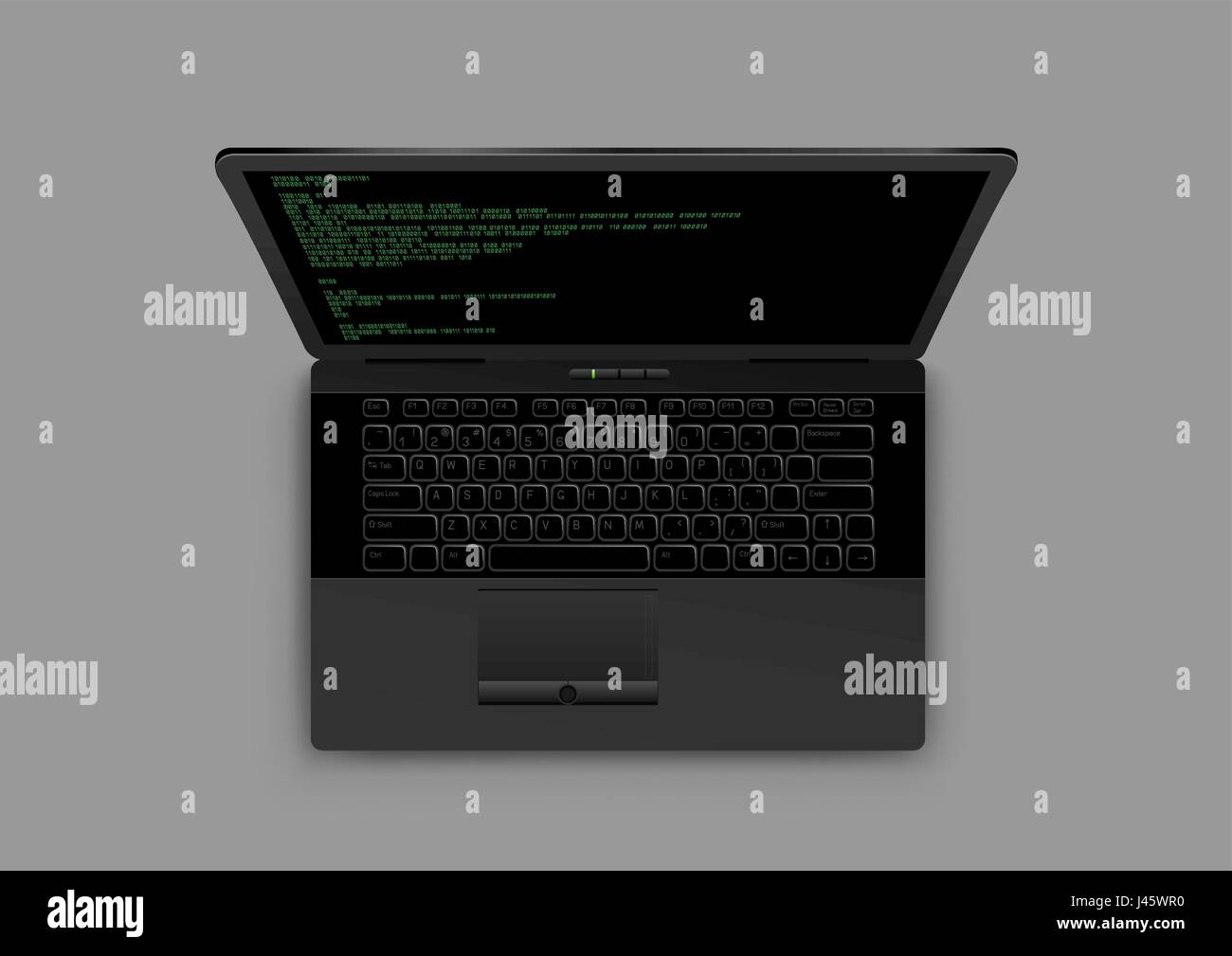 Above laptop Stock Vector Images - Alamy