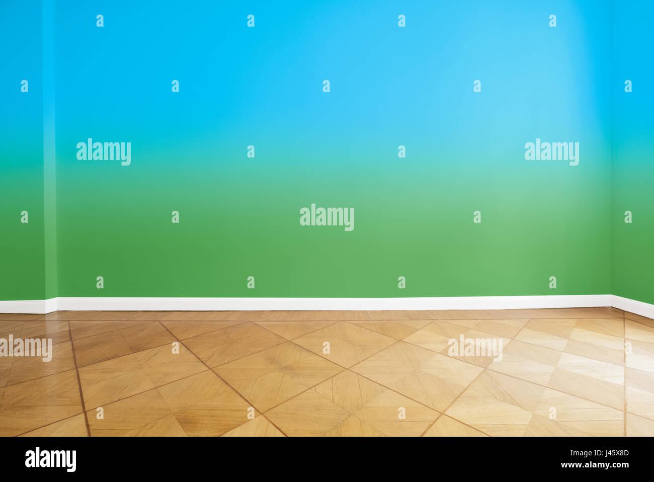 colored wall background in empty room apartment Stock Photo - Alamy