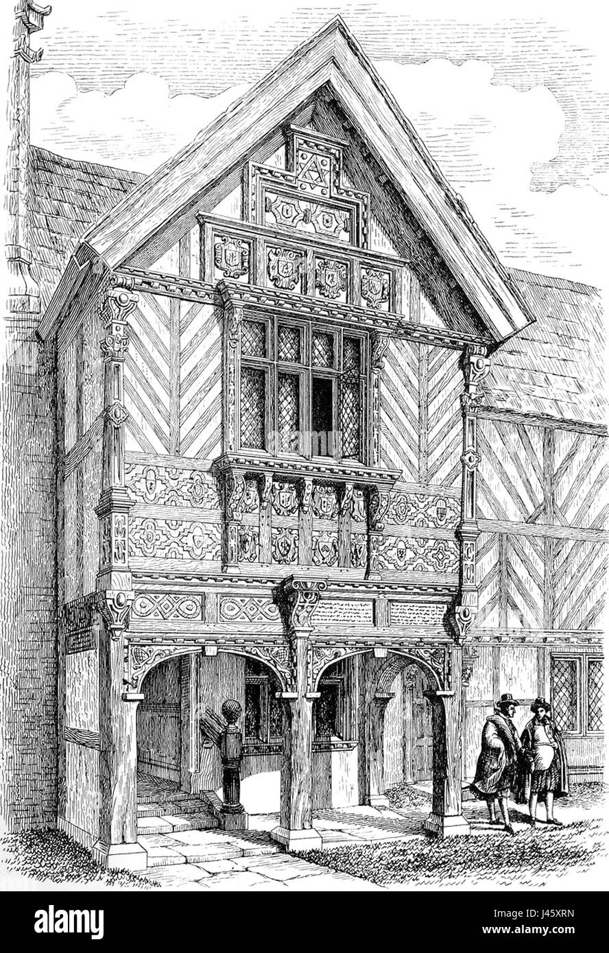 Schools grammar school Black and White Stock Photos & Images - Alamy