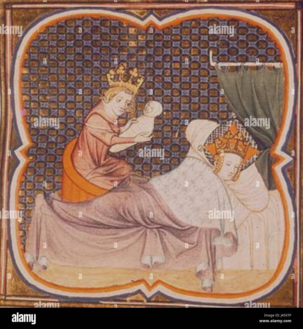 Naissance de Philippe Auguste Stock Photo - Alamy