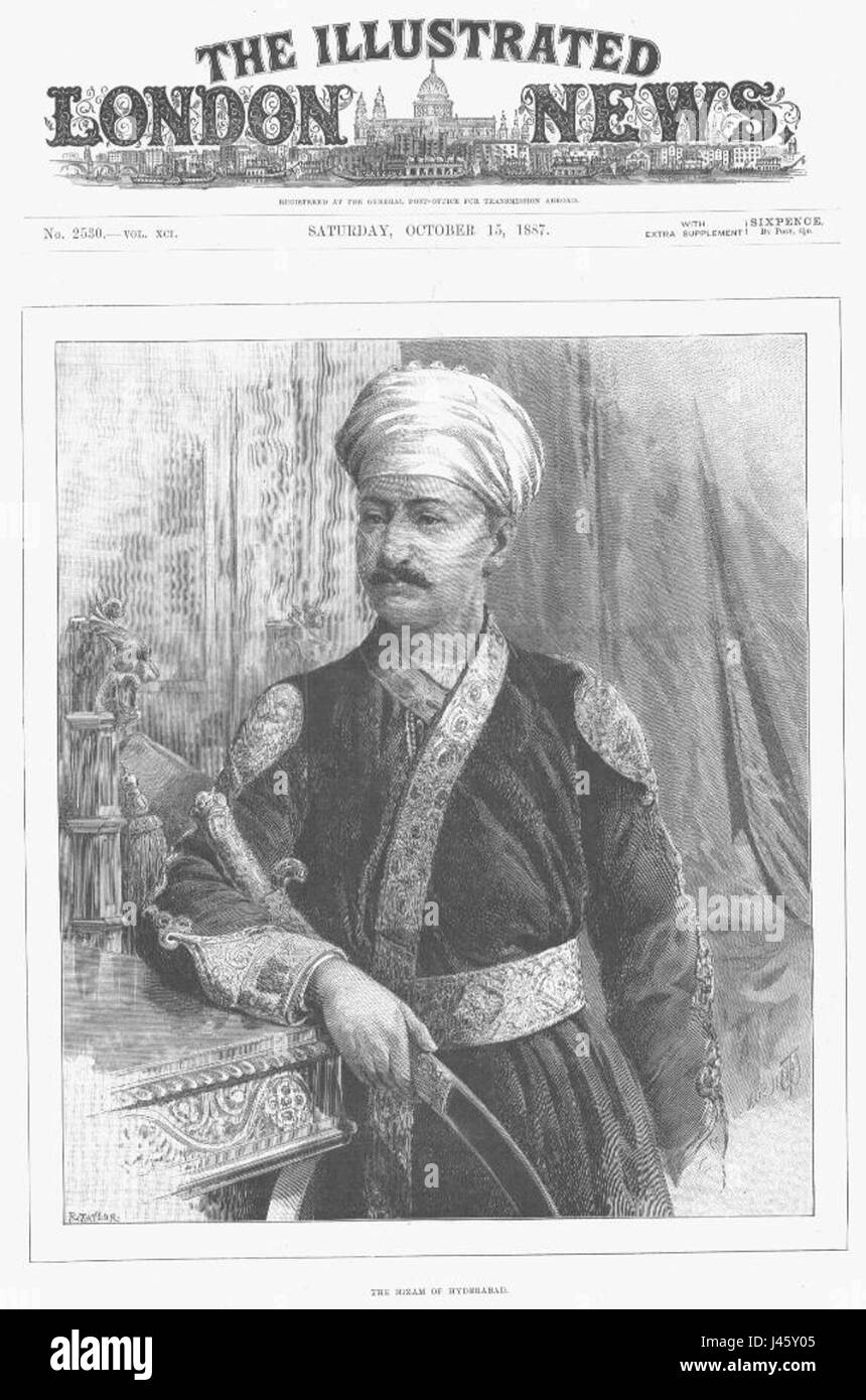 The Nizam 1887 refers to a historical document or record associated ...