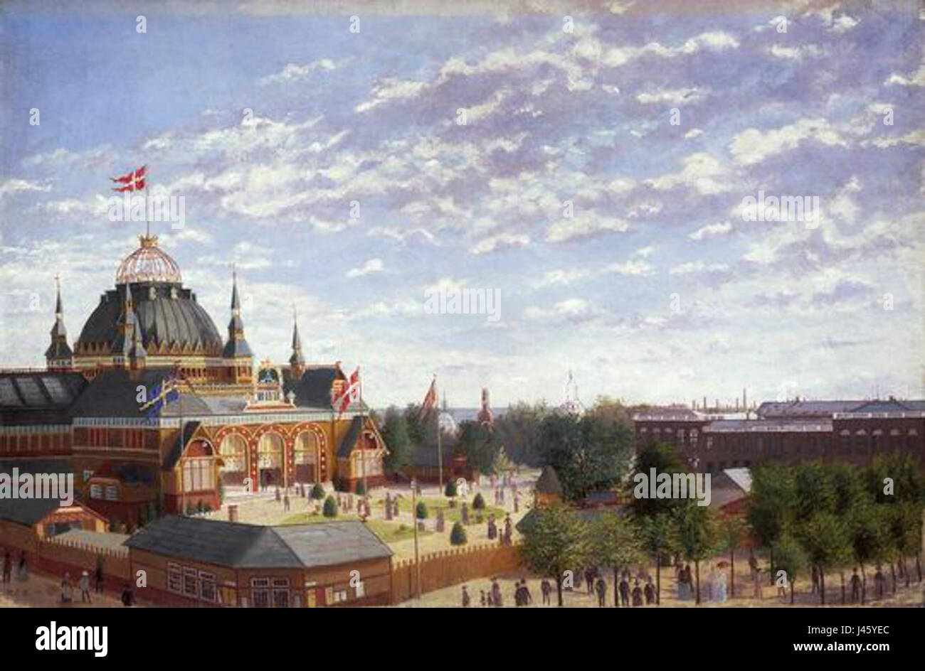 Nordic Exhibition Building 1888 Stock Photo - Alamy
