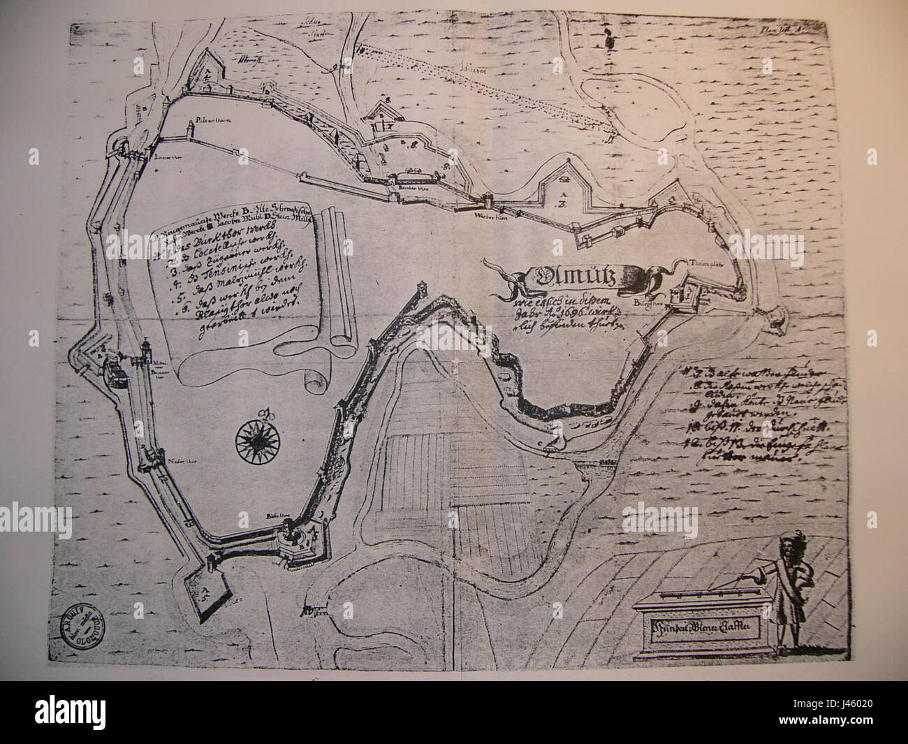 Map of olomouc hi-res stock photography and images - Alamy