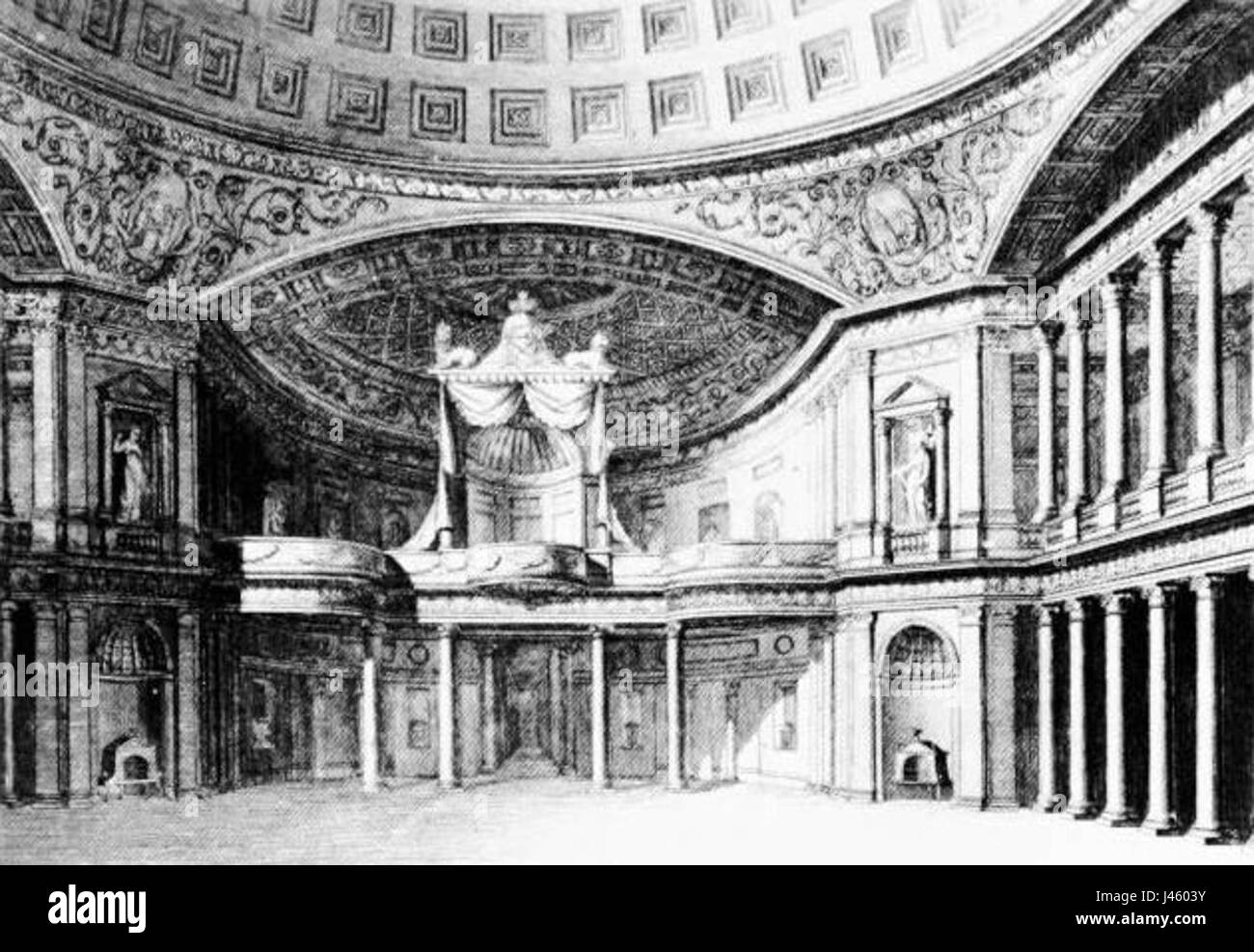 The Pantheon Royal Box refers to a specific area or feature in the ...
