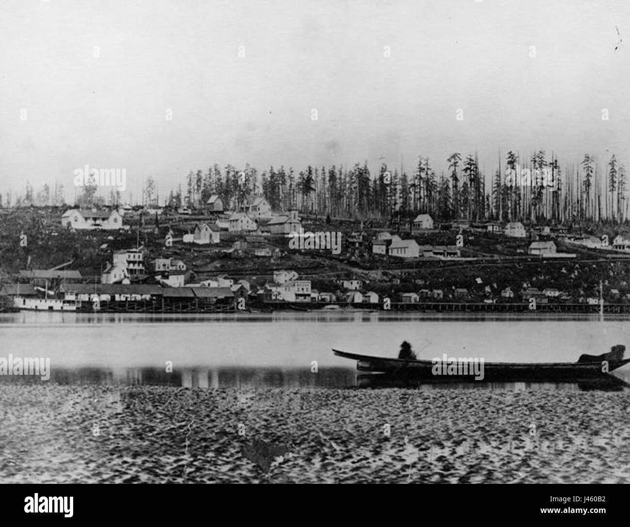 New Westminster, located along the Fraser River, was founded in 1858 ...