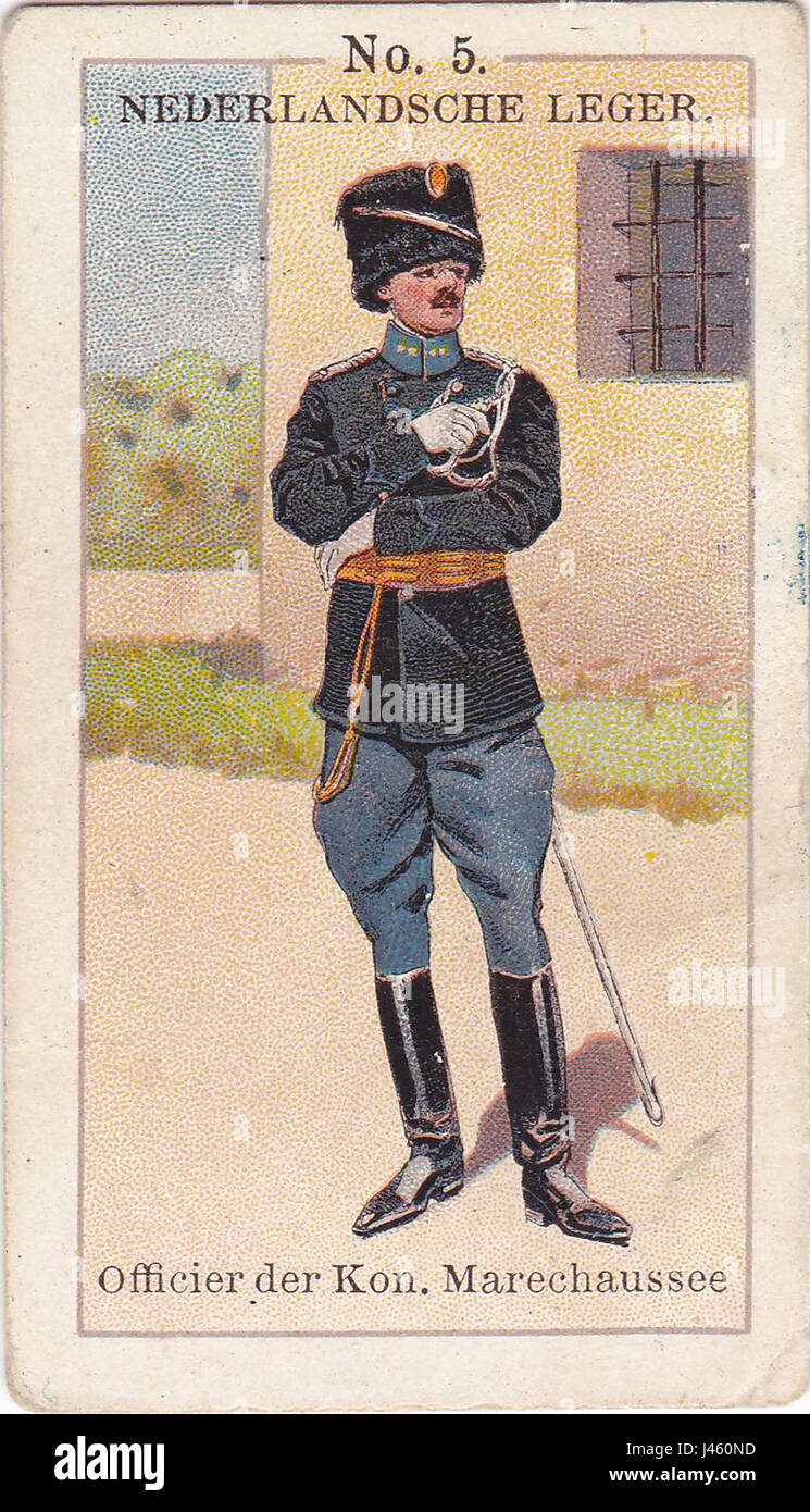 A depiction of the Dutch military, focusing on an officer from the ...