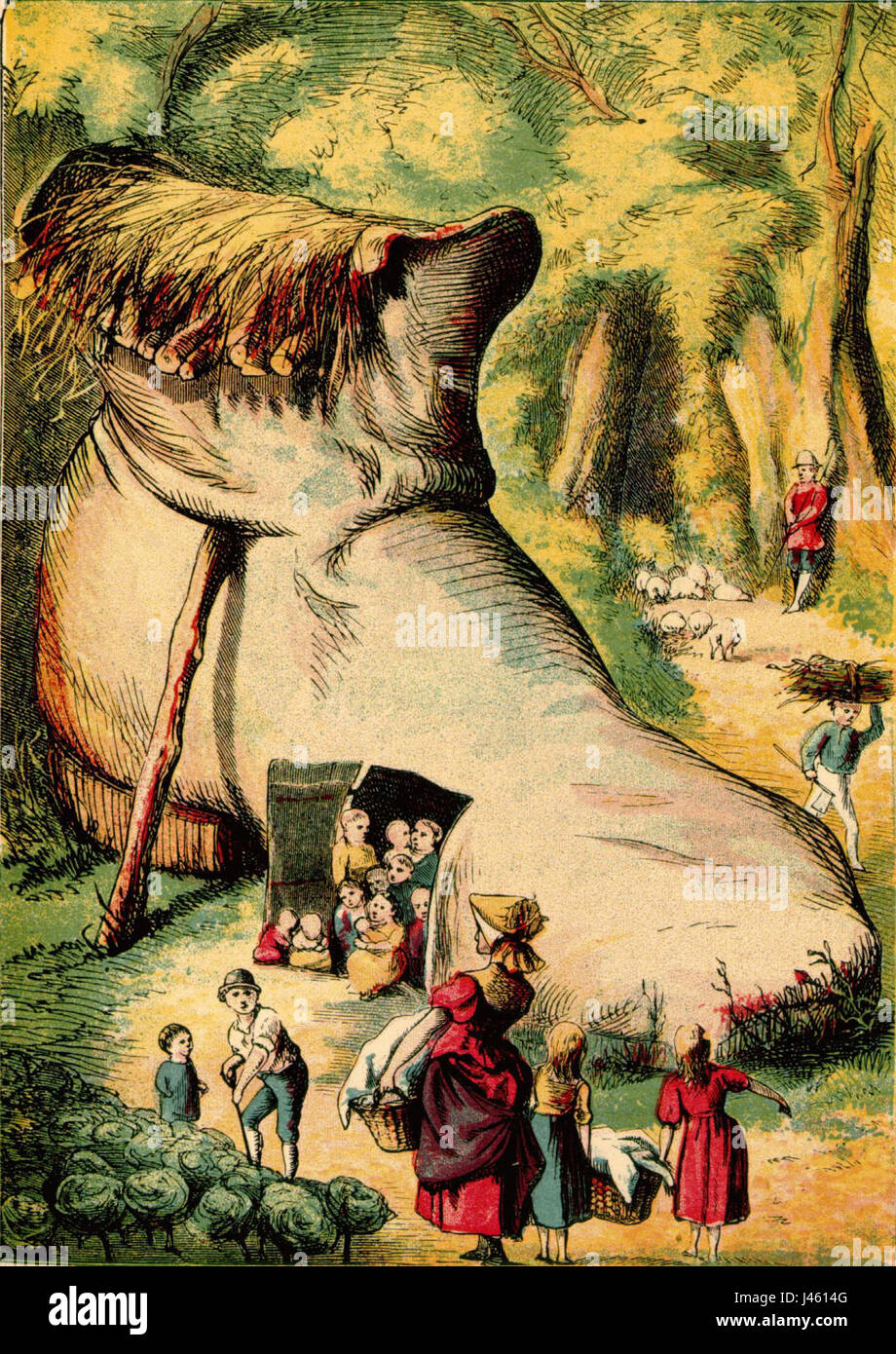 Old woman who lived in a shoe hi-res stock photography and images - Alamy