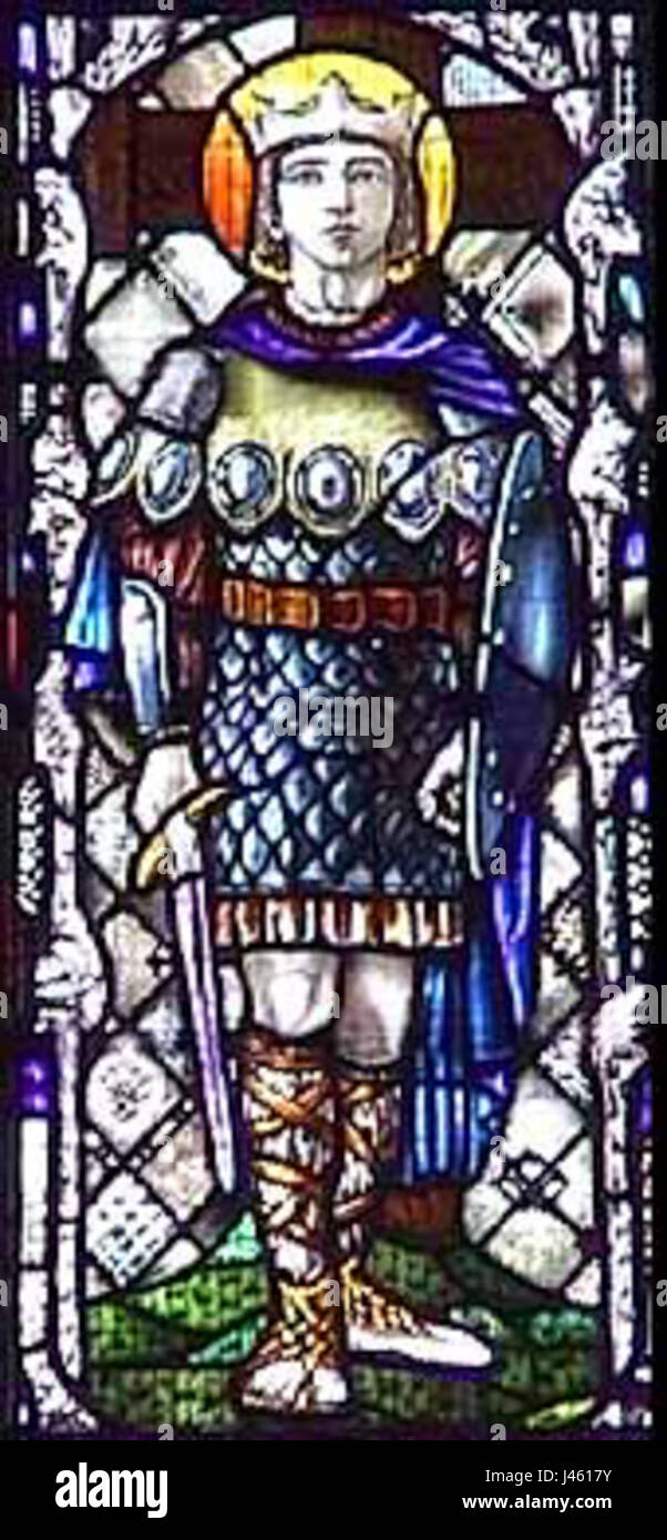 Oswald of Northumbria Stock Photo - Alamy