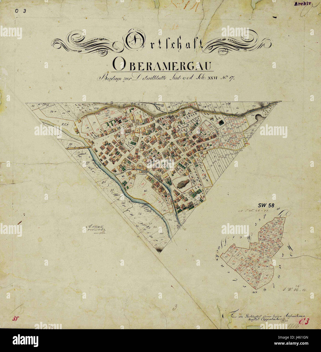 1816 map hi-res stock photography and images - Alamy