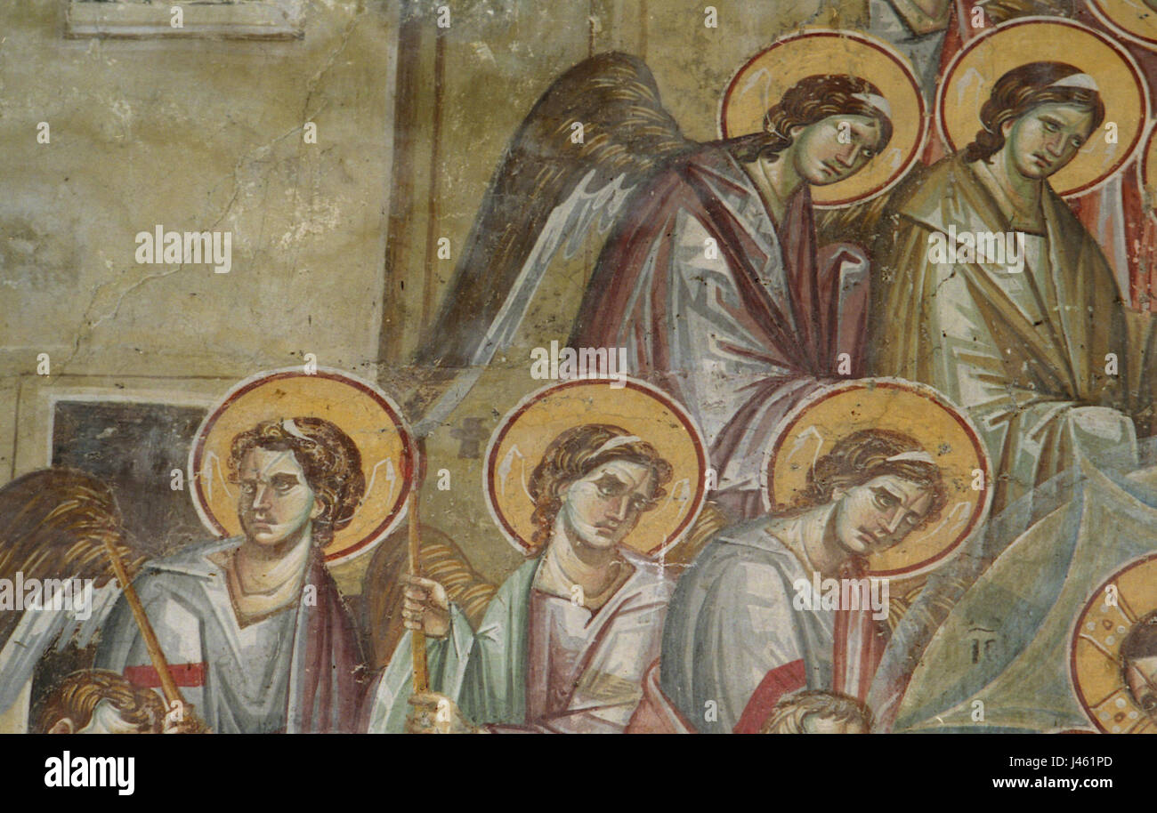 The Church of the Theotokos Peribleptos in Ohrid is known for its ...