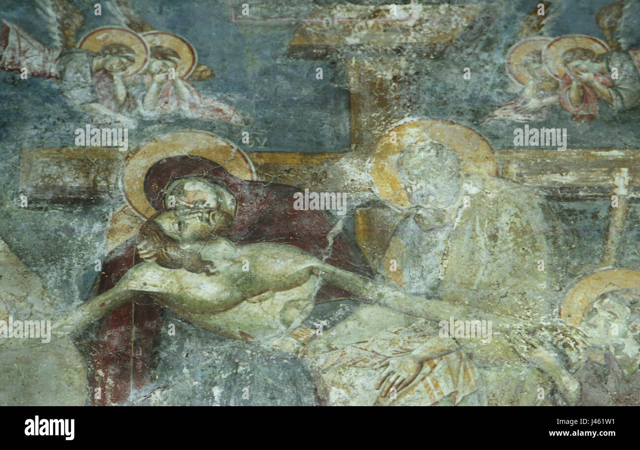 The Church of the Theotokos Peribleptos in Ohrid, North Macedonia ...