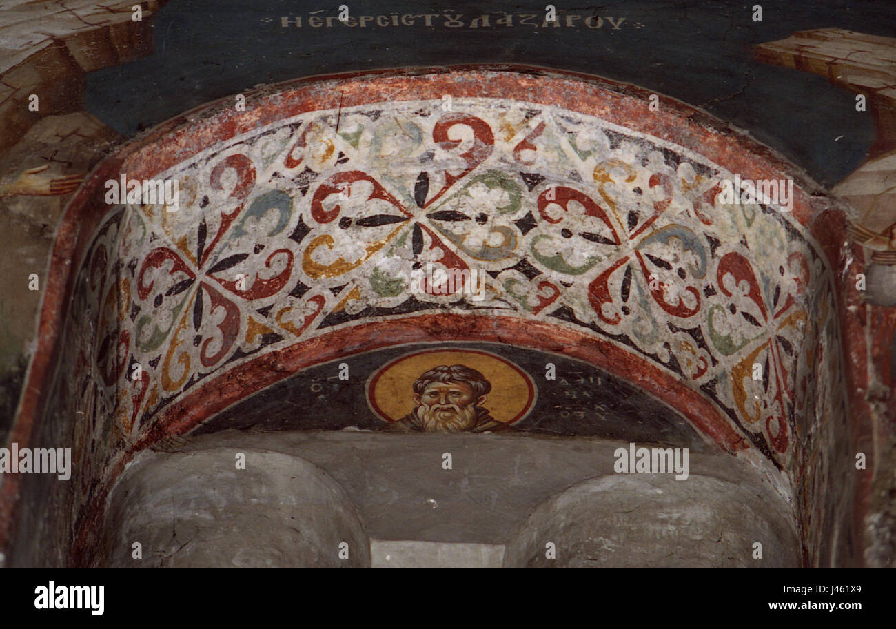 The Church of the Theotokos Peribleptos in Ohrid contains important ...