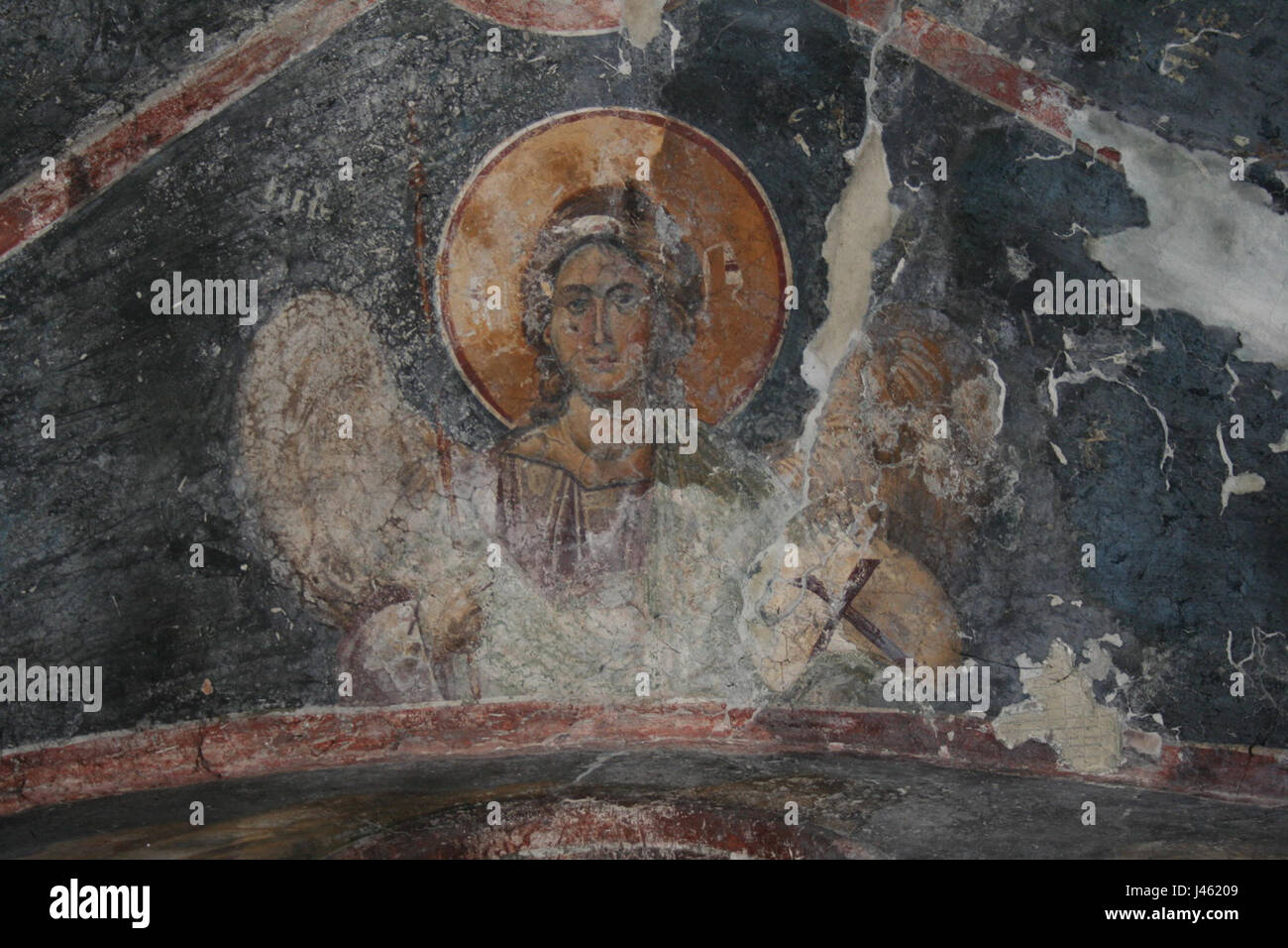 The Church of the Theotokos Peribleptos in Ohrid is known for its ...