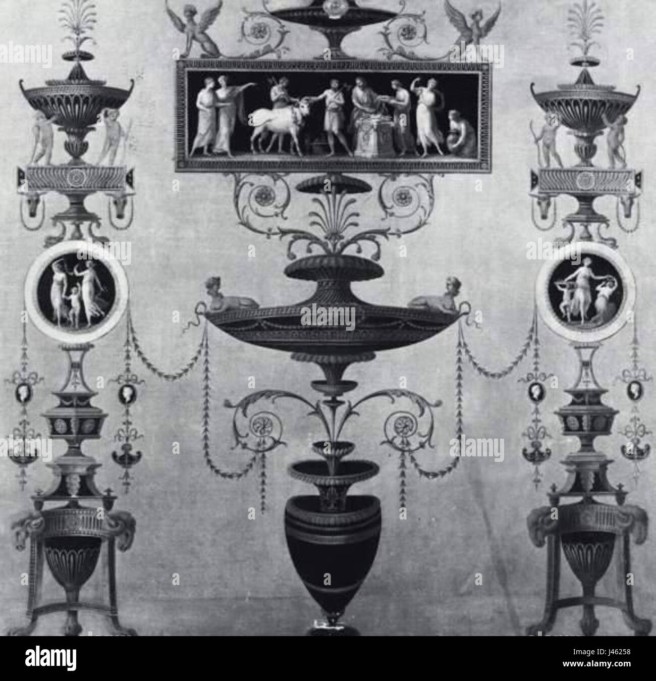 The design for the Etruscan Room at Osterley Park is a remarkable ...