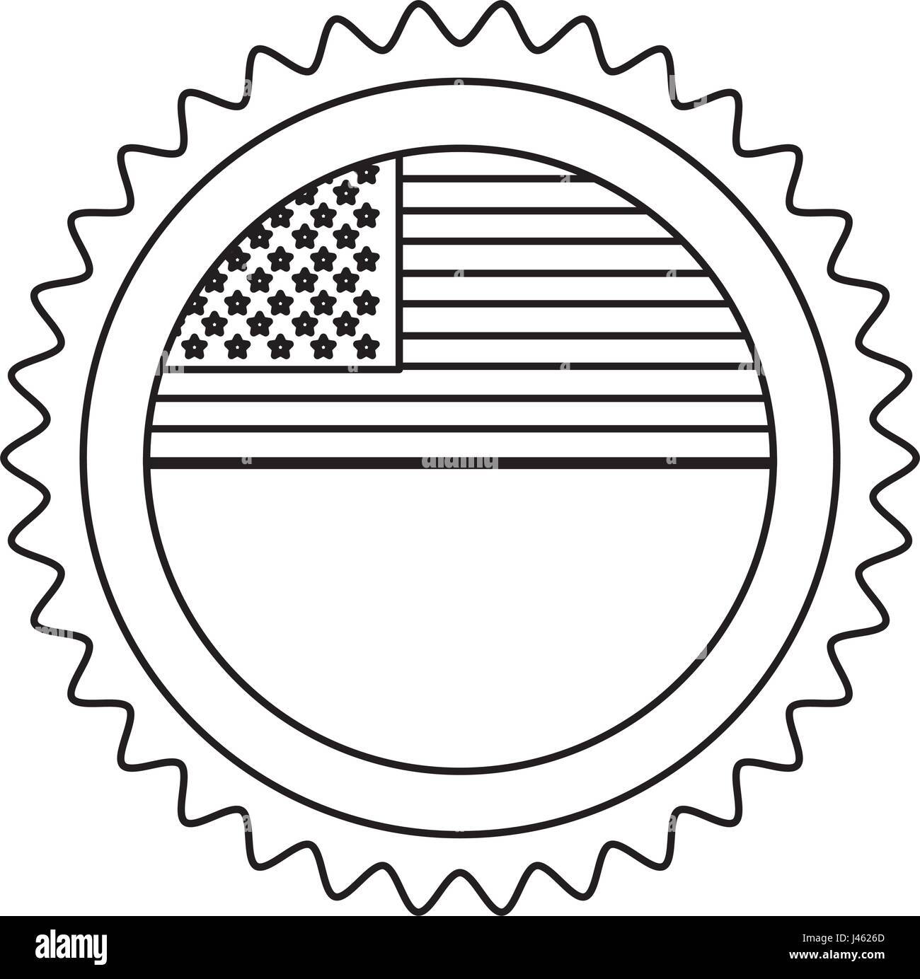 united states of america emblematic seal Stock Vector Image & Art - Alamy