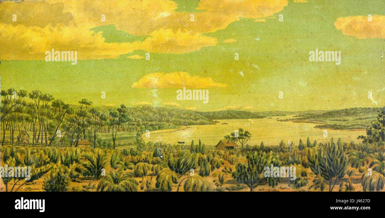 Painting of Augusta by Thomas Turner, 1830s Stock Photo - Alamy