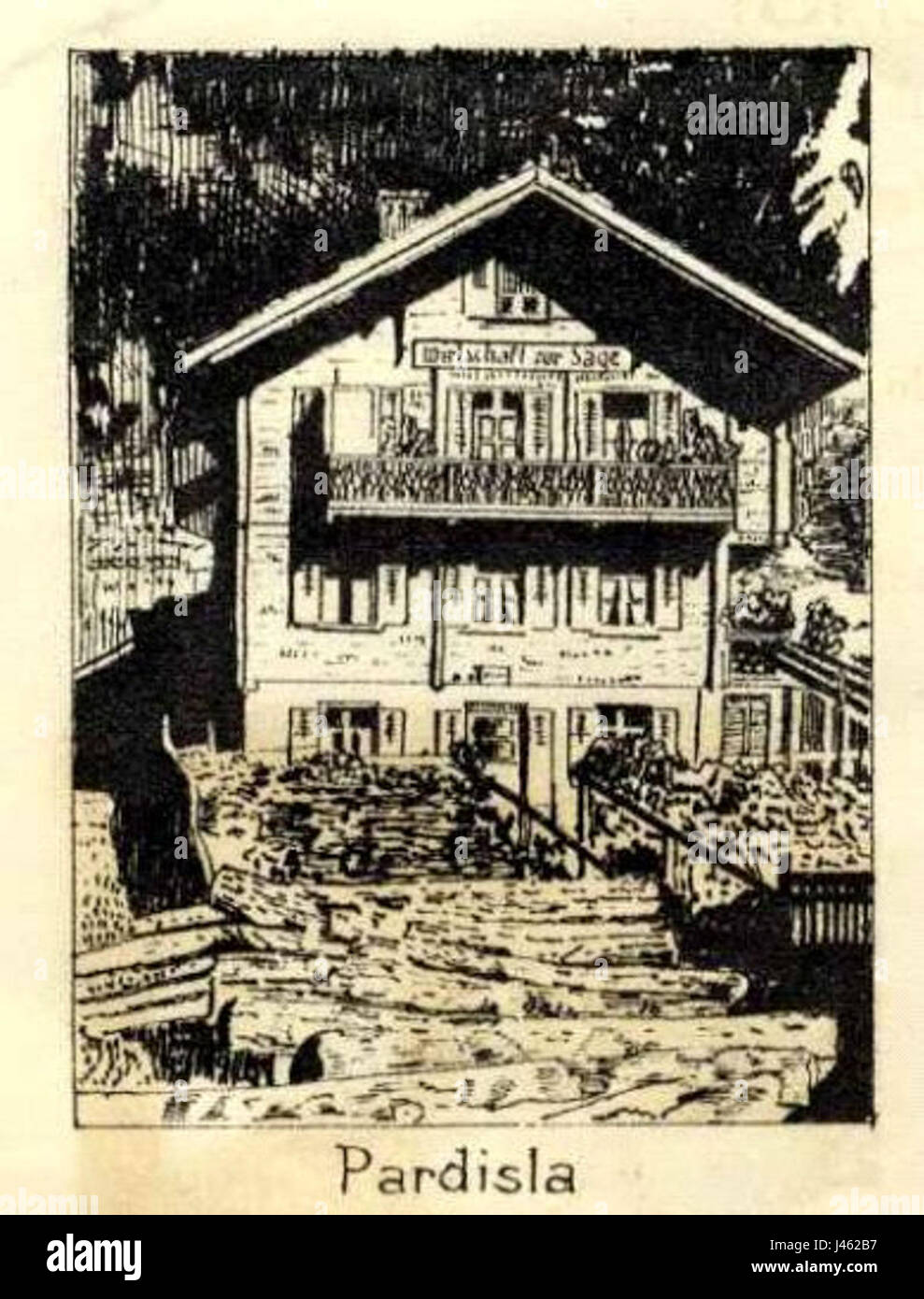 Pardisla Gasthaus, a historic guesthouse from 1940, located in Germany ...