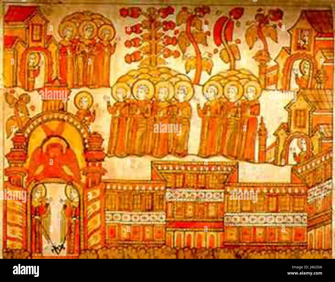 *Paradiselubok* refers to a traditional Russian folk art style that ...