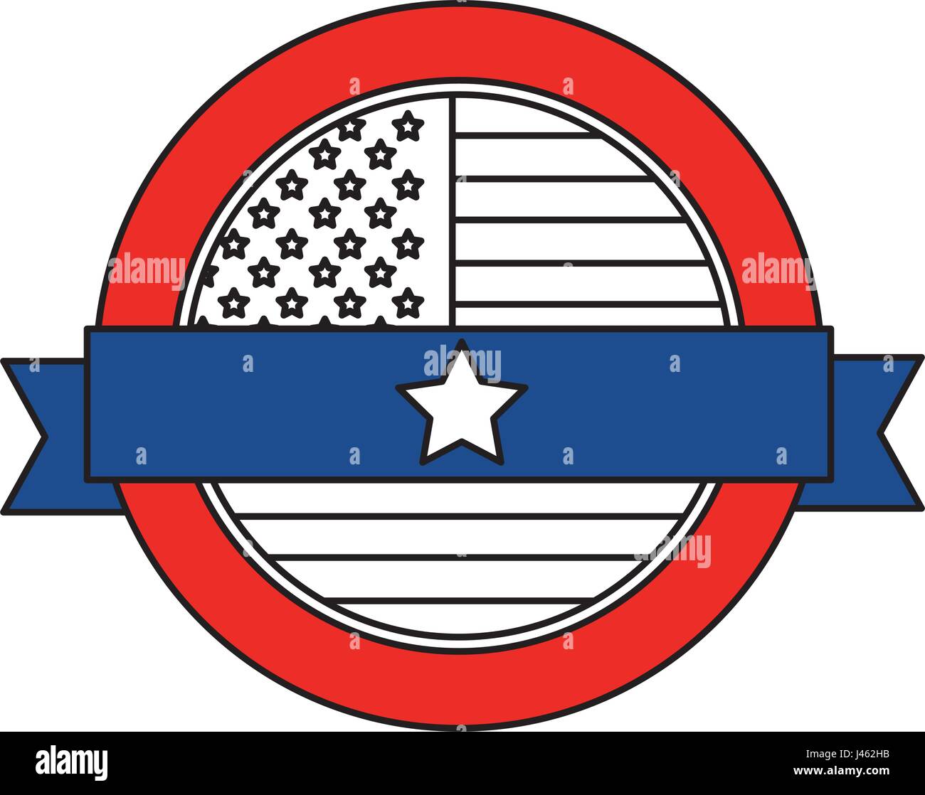 united states of america emblematic seal Stock Vector Image & Art - Alamy