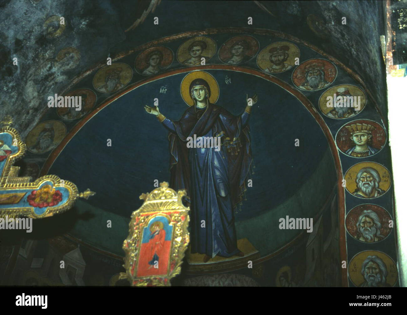 The Church of the Theotokos Peribleptos in Ohrid is renowned for its ...