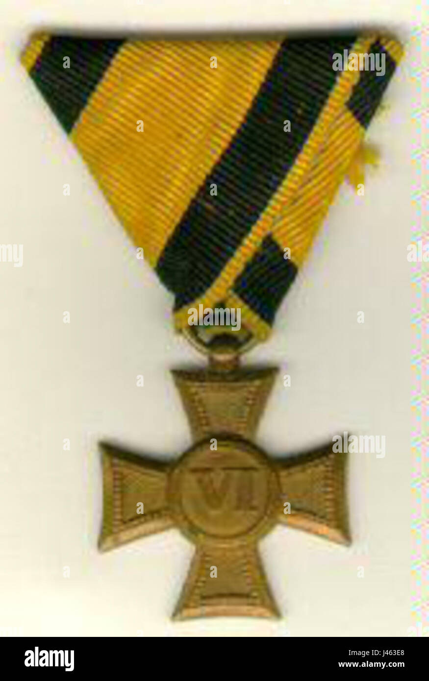 Military Long Service Cross2 Stock Photo - Alamy