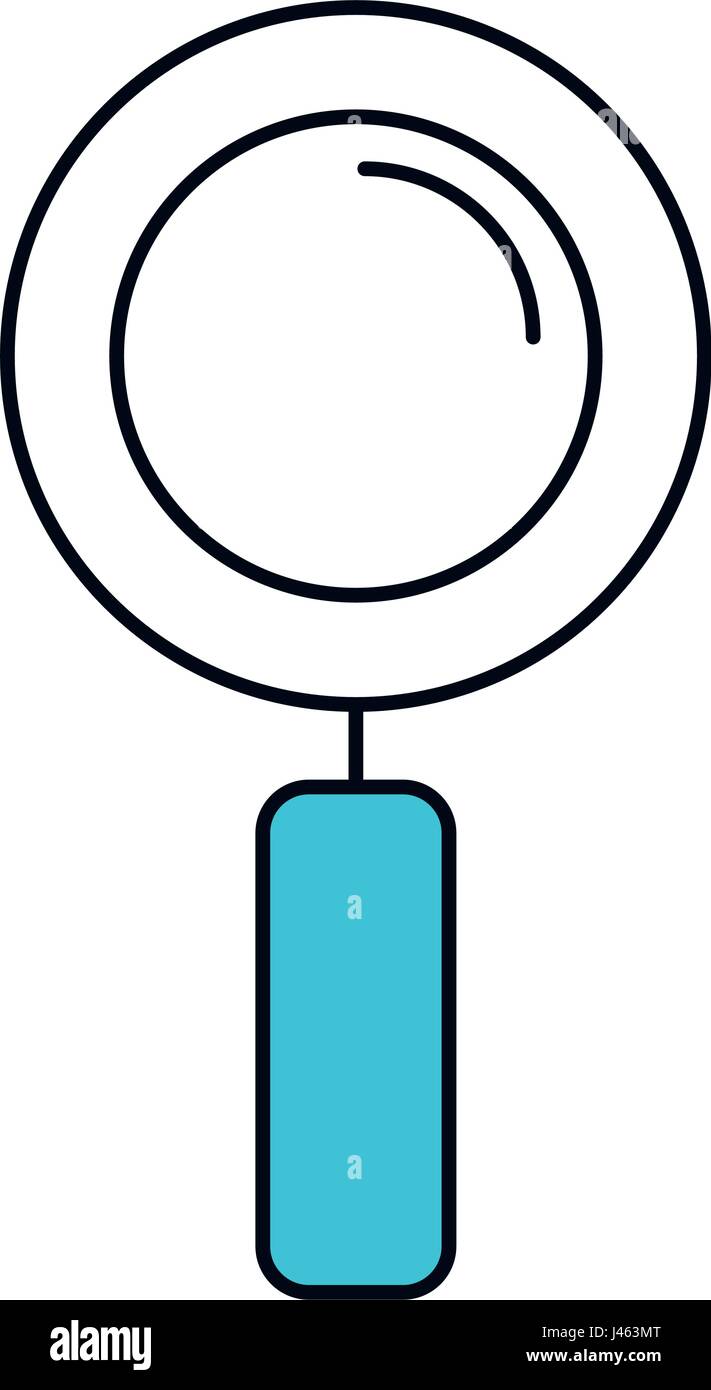 search magnifying glass icon Stock Vector Image & Art - Alamy