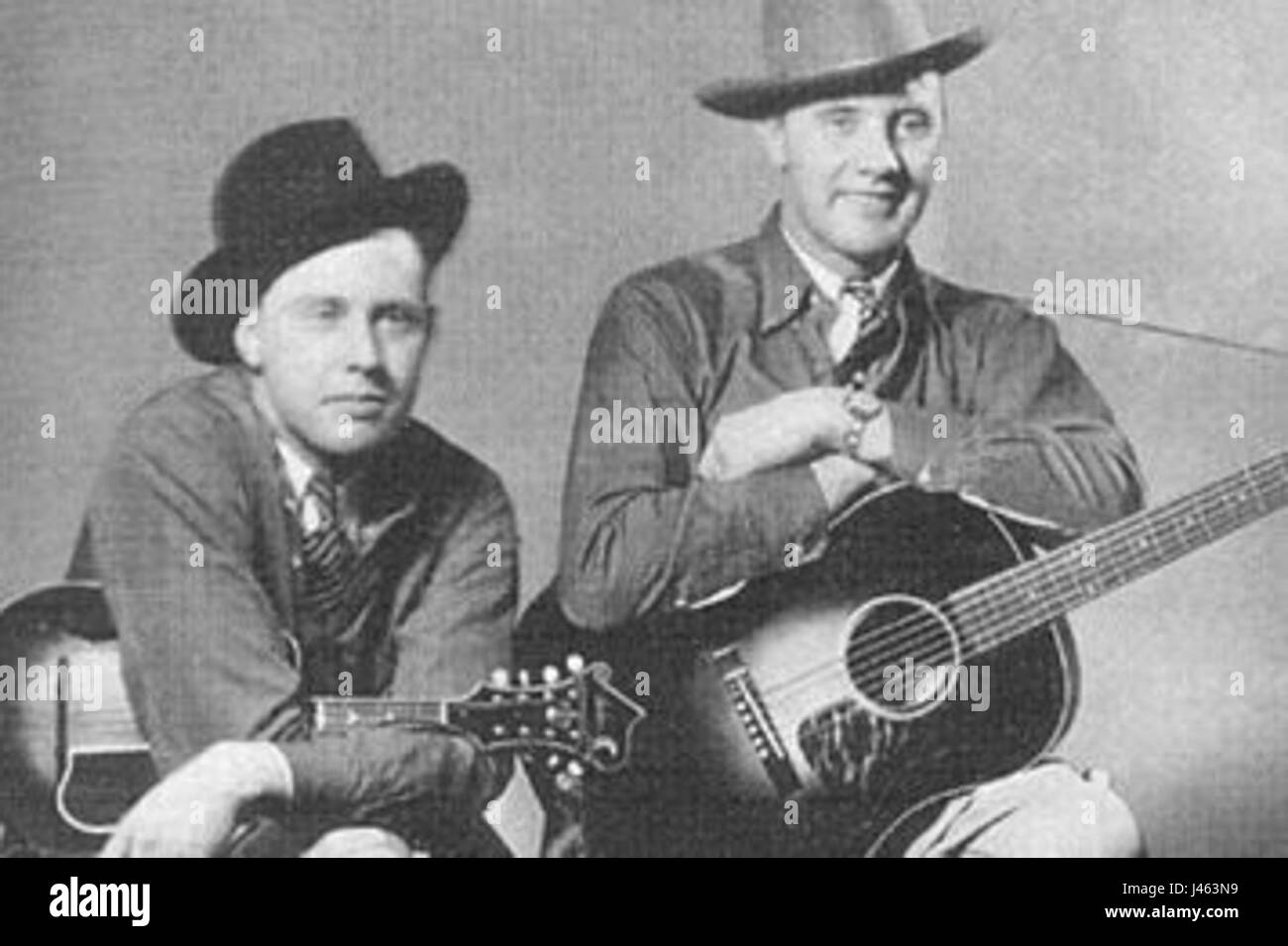 The Monroe Brothers were a famous American bluegrass music duo, known ...