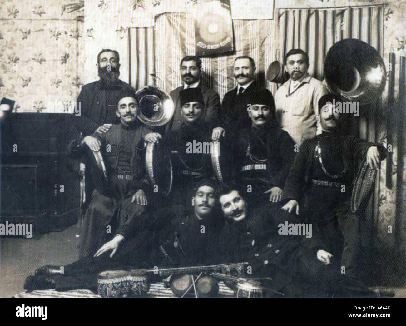 Mugam singers, known for performing traditional Azerbaijani music ...