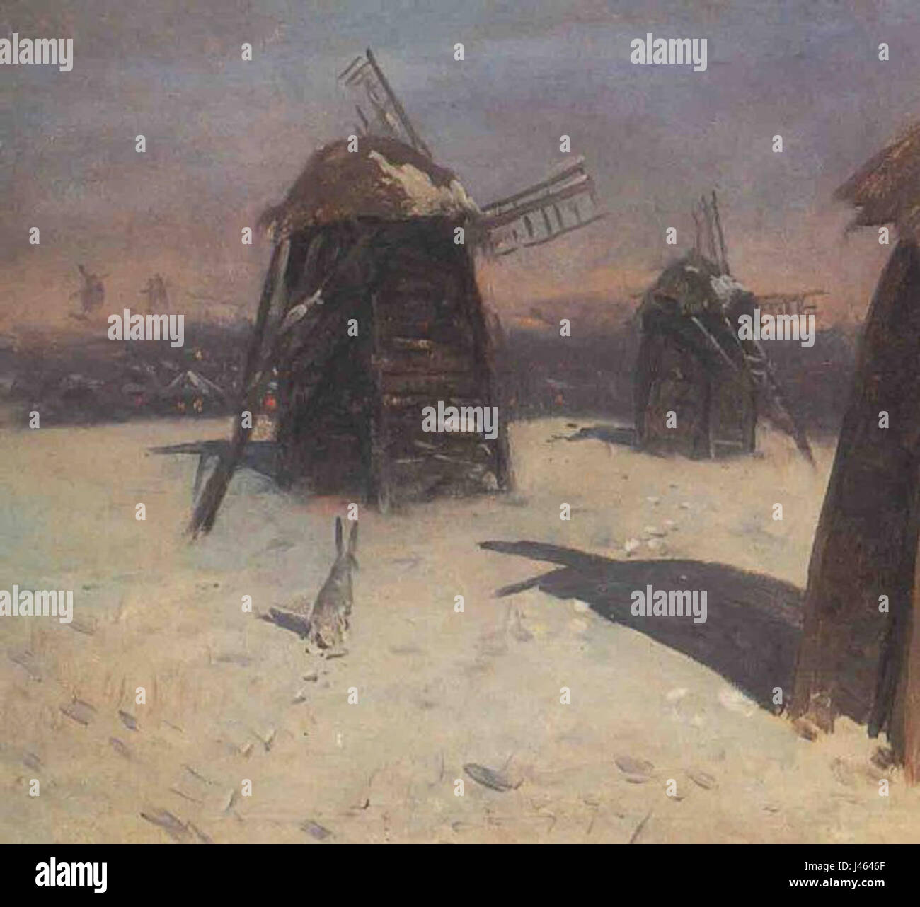 Mitrophan Grekov 16 etude Stock Photo - Alamy