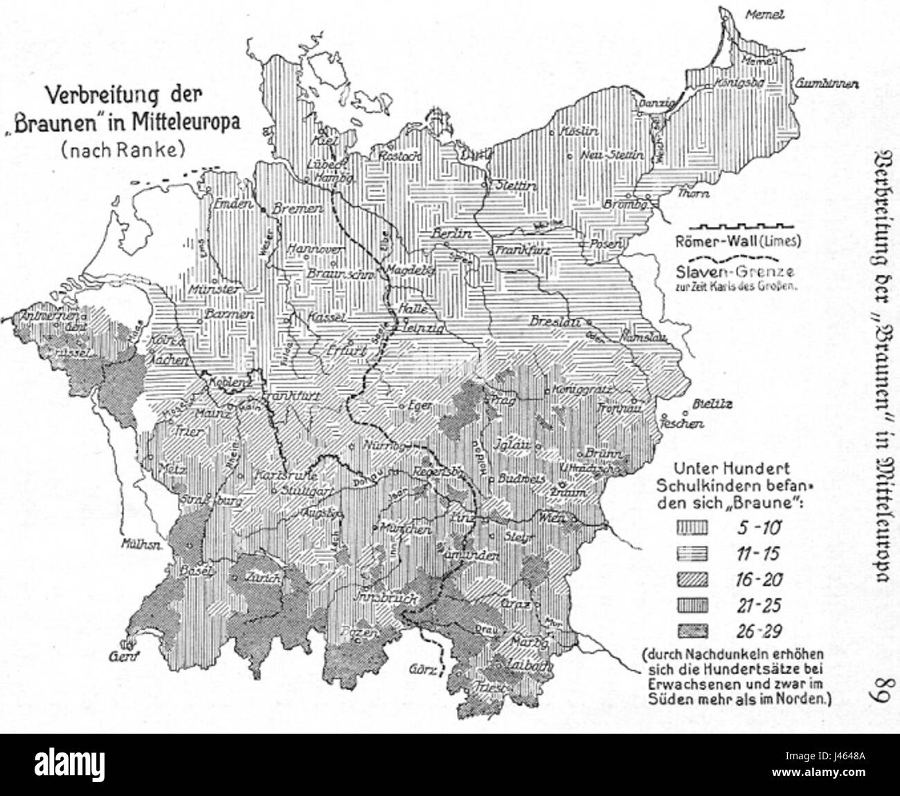 Mitteleuropa map Black and White Stock Photos & Images - Alamy
