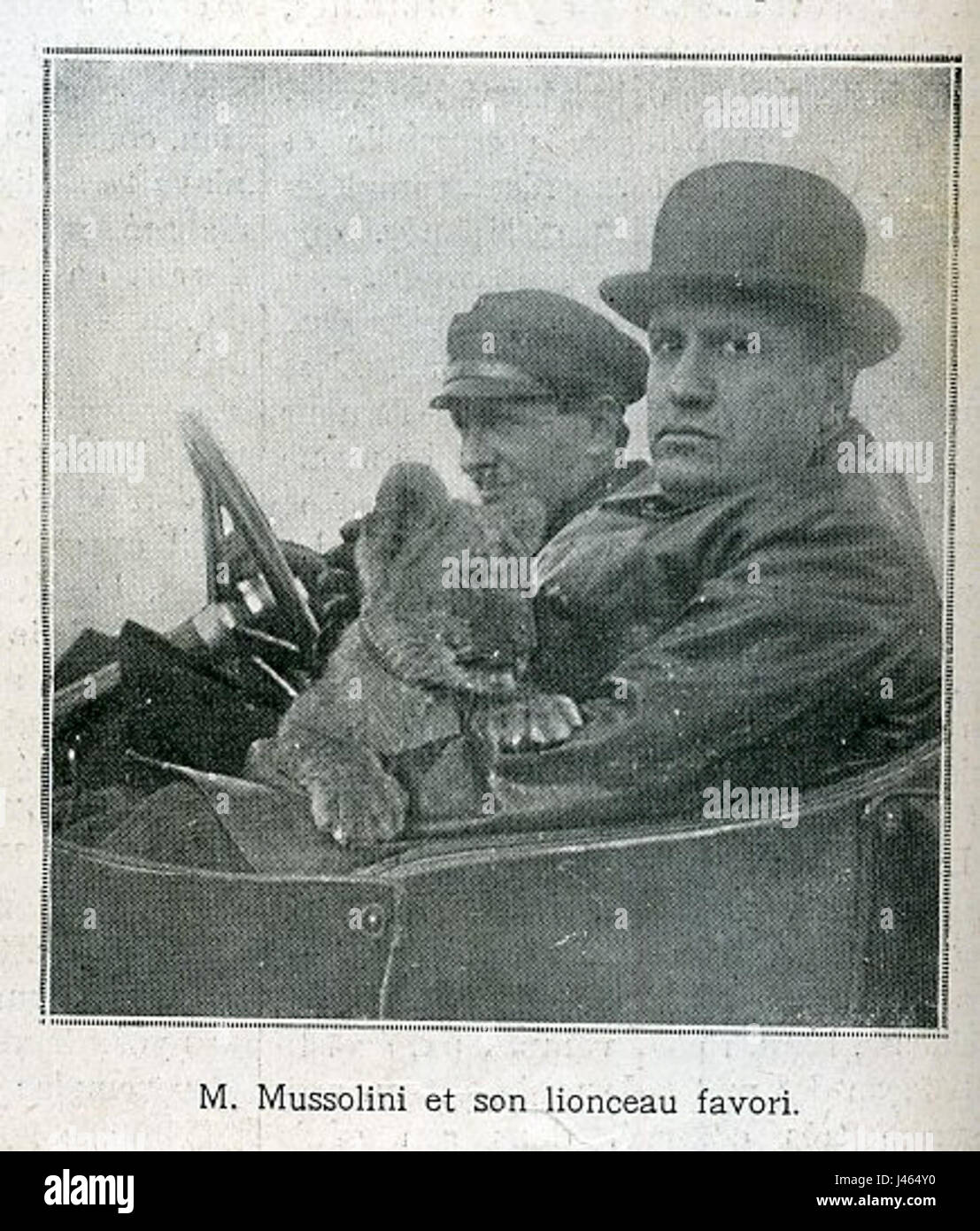 Painting of mussolini hi-res stock photography and images - Alamy