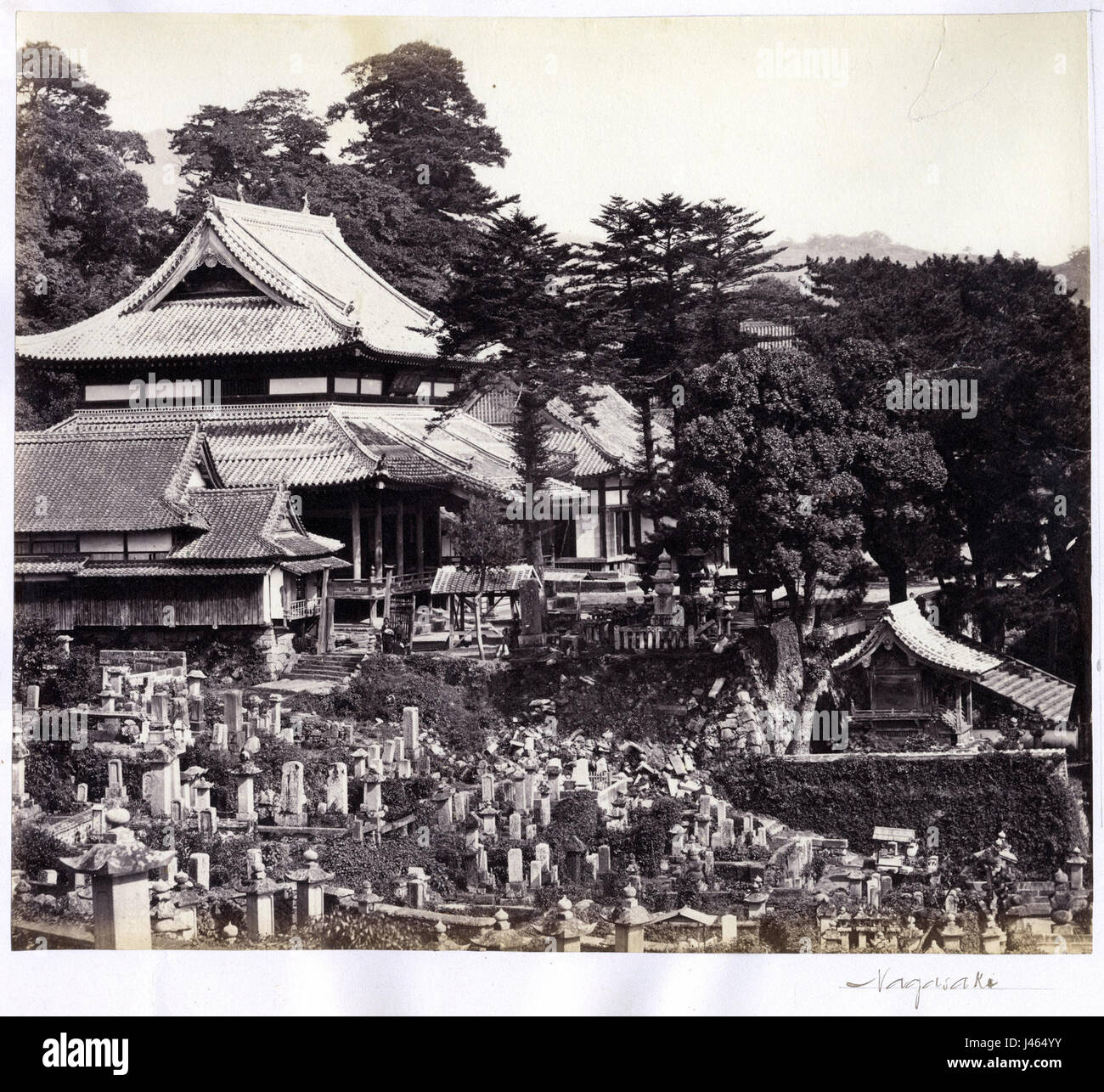 Ancient map of nagasaki hi-res stock photography and images - Alamy